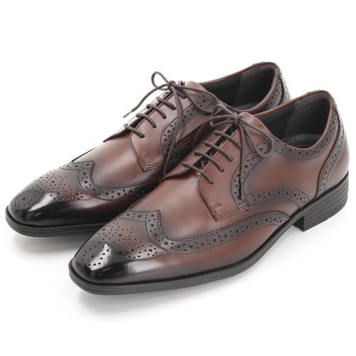 アスビー ACTIVE BIZ 本革トラッドシューズ【幅広3E/滑りにくい