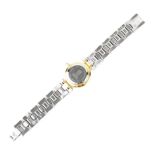 美品】GIVENCHY コンビカラーQZ腕時計 シルバー×ゴールド 美品】GIVENCHY コンビカラーQZ腕時計 シルバー×ゴールド